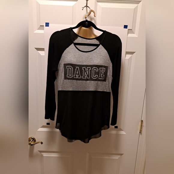 FUNKY DIVA | Tops | Funky Diva Cute Dance Tshirt Top Long Sleeve | Poshmark